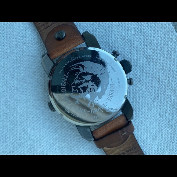 Diesel | Accessories | Diesel 3 Bar Watch Genuine Leather | Poshmark